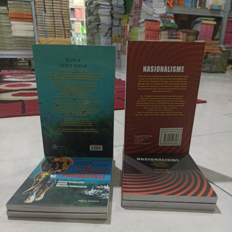 Jual OBRAL BUKU MEMOAR SEJARAH BUDAYA / BACAAN INSPIRATIF / NOVEL BIOGRAFIS / 1 PAKET ISI 2 BUKU ...