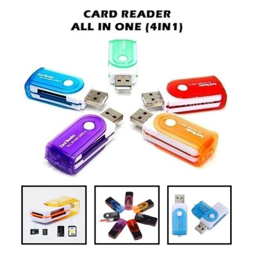 Jual CARD READER ALL IN ONE ( 4 IN 1 ) MULTI MEMORY CONVERTER TO ...