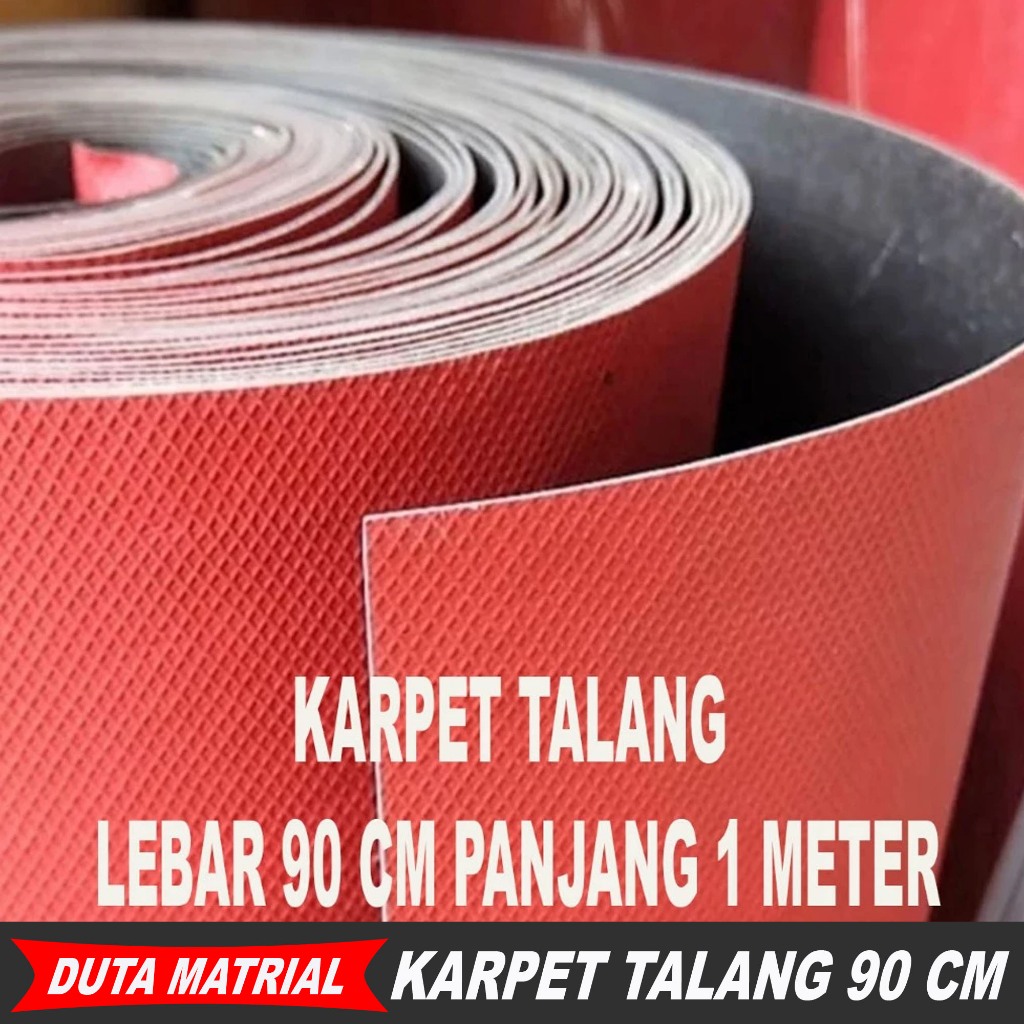 Jual Karpet Talang Merah Anti Bocor lebar 90 cm harga per meter ( 90 CM ...