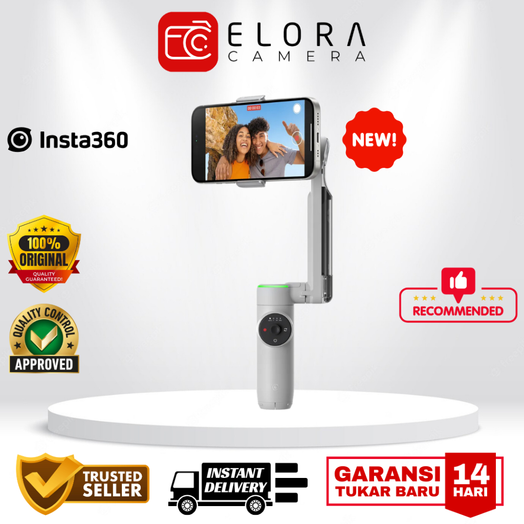 Jual Insta360 Flow Pro / Gimbal Stabilizer Smartphone Insta360 Flow Pro ...