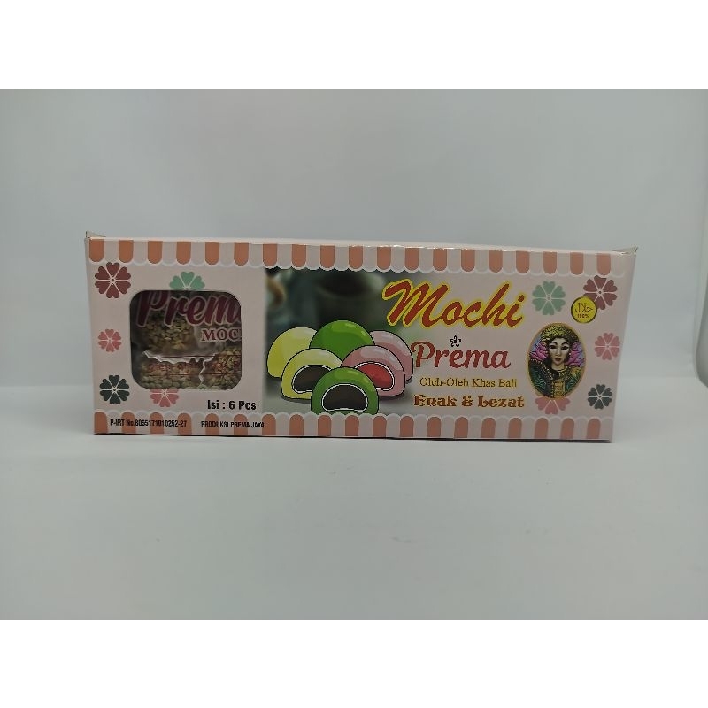 Jual Kue Mochi Prema Box isi 6 Oleh Oleh Khas Bali | Shopee Indonesia