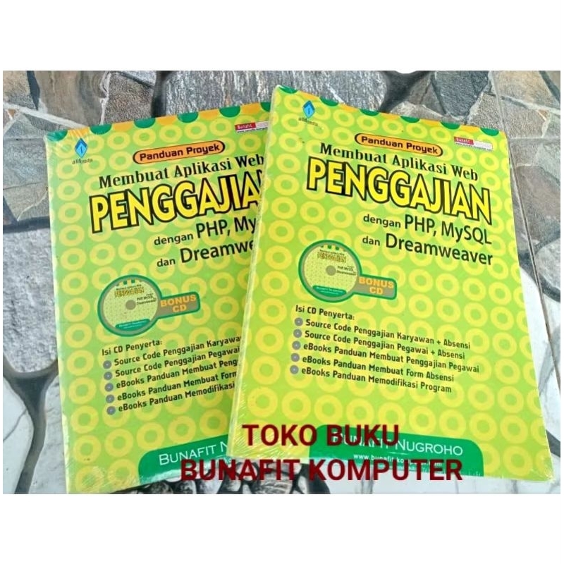 Jual Buku Tugas Akhir / Membuat Aplikasi Web Penggajian PHP & MySQL dan Dreamweaver | Shopee ...