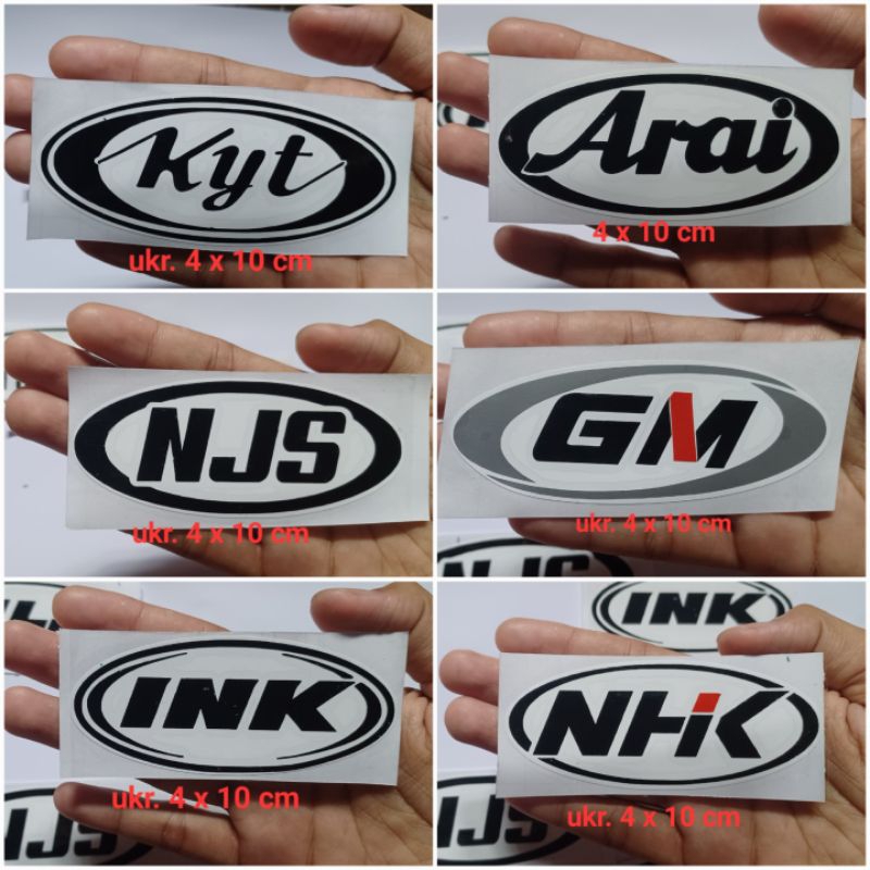 Jual Sticker cutting jenis helm | Shopee Indonesia