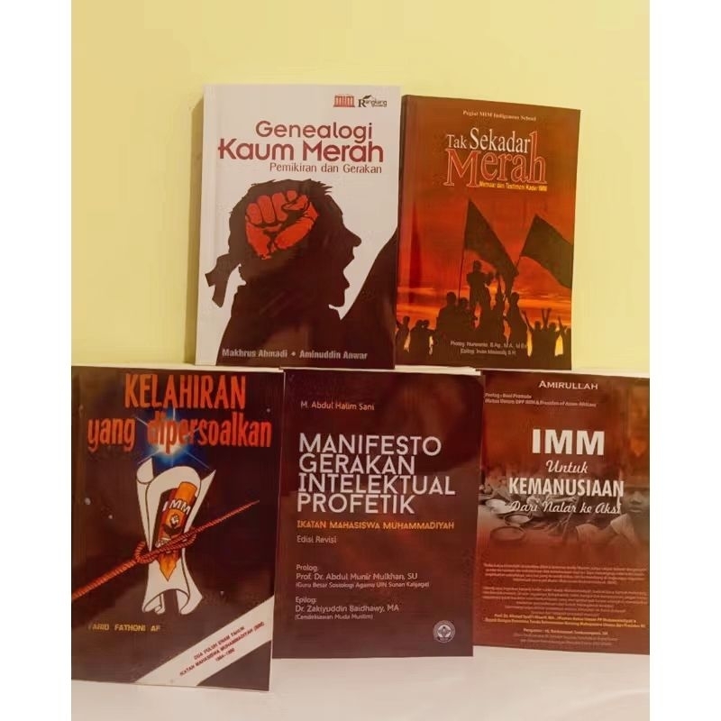 Jual Paket 5 Buku Genealogi Kaum Merah, tak sekadar merah, kelahiran ...