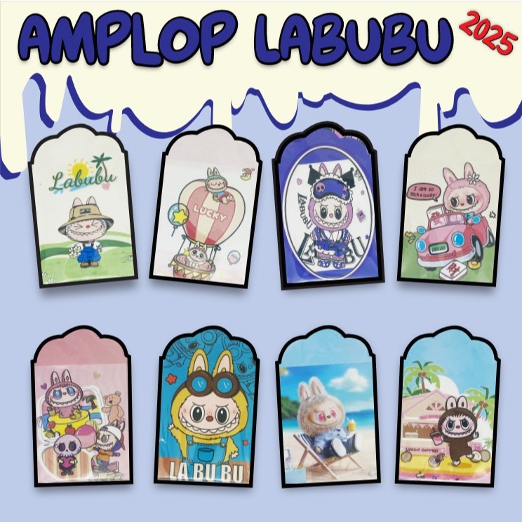 Jual AMPLOP LABUBU IMLEK LEBARAN NATAL 2025 MURAH MERIAH | Shopee Indonesia