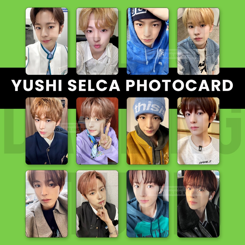 Jual 10 Pcs NCT Wish Tokuno Yushi Selca Photocard set. Unofficial. Fan ...