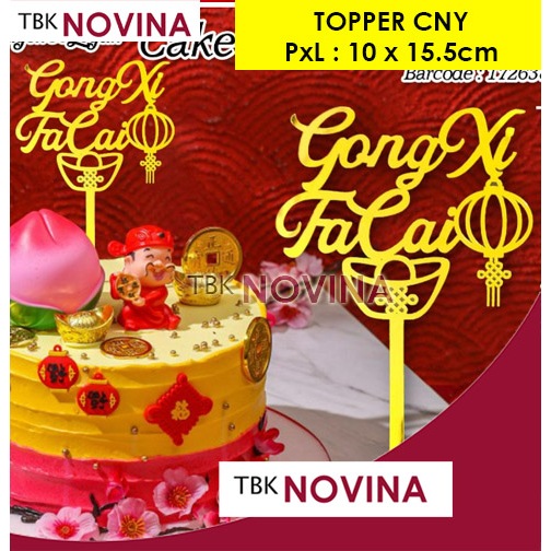 Jual TOPPER IMLEK / TOPPER CHINESE NEW YEAR/ TOPPER SINCIA | Shopee ...