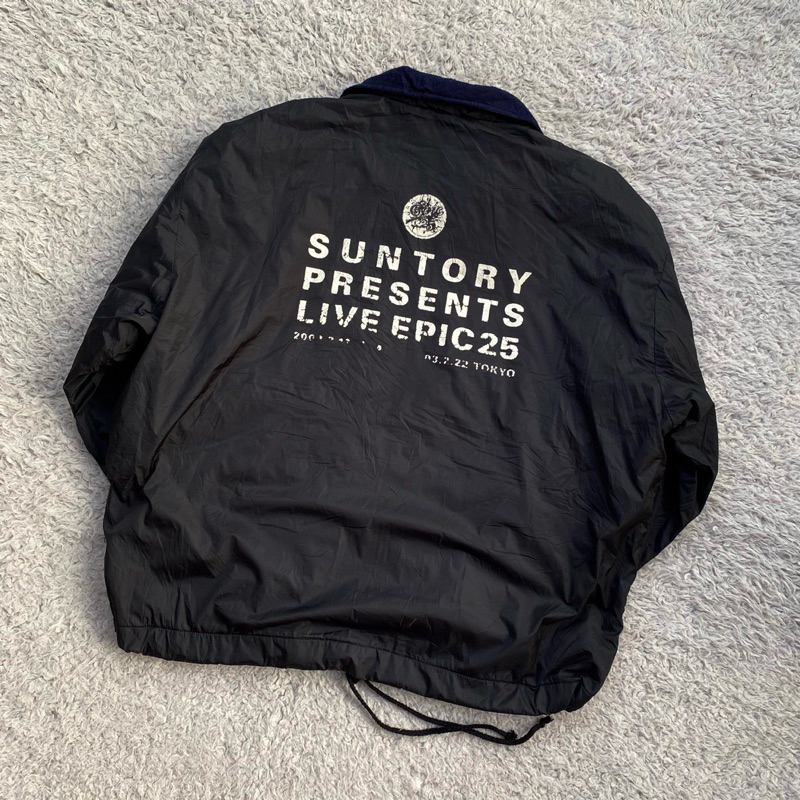 Jual VINTAGE JACKET SUNTORY - LIVE EPIC 25th ANNIVERSARY SONY MUSIC ...