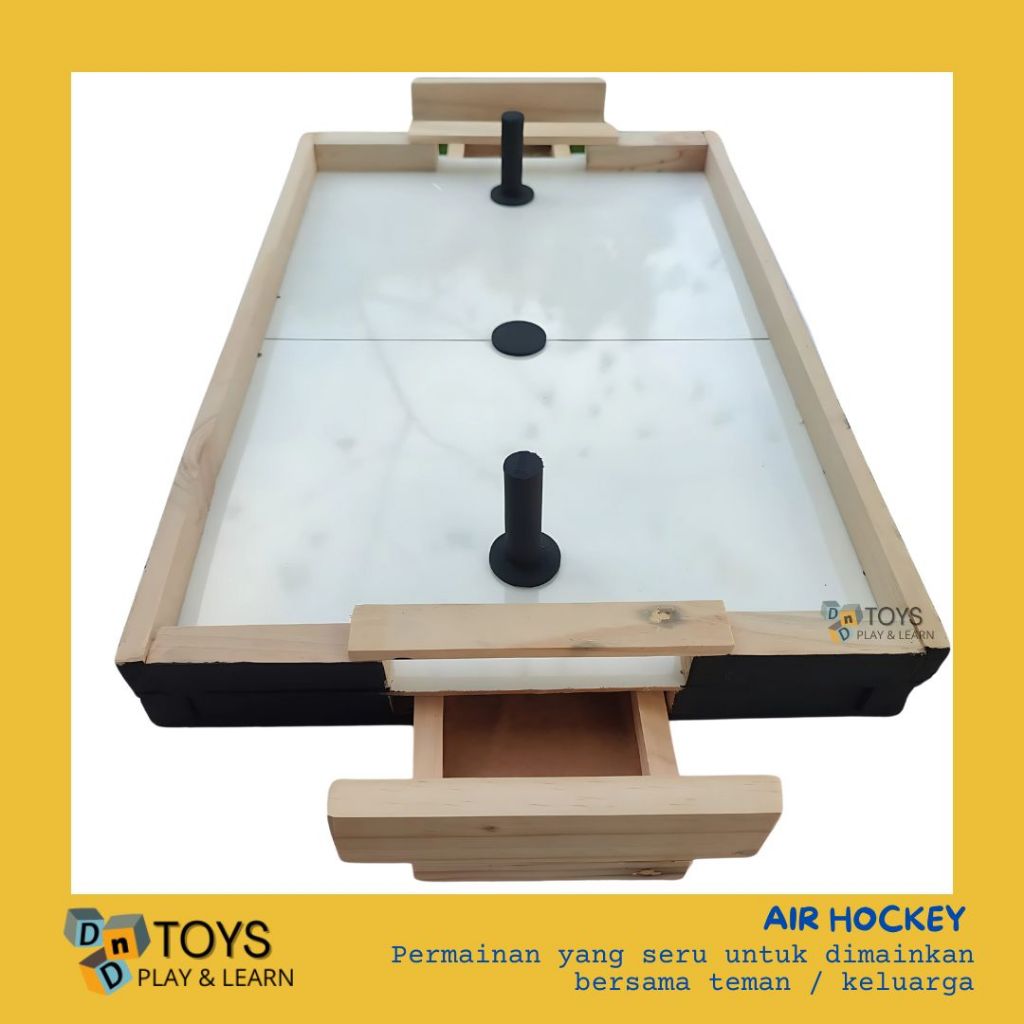 Jual Mainan Anak dan Keluarga Air Hockey Kayu Table Hockey Games ...