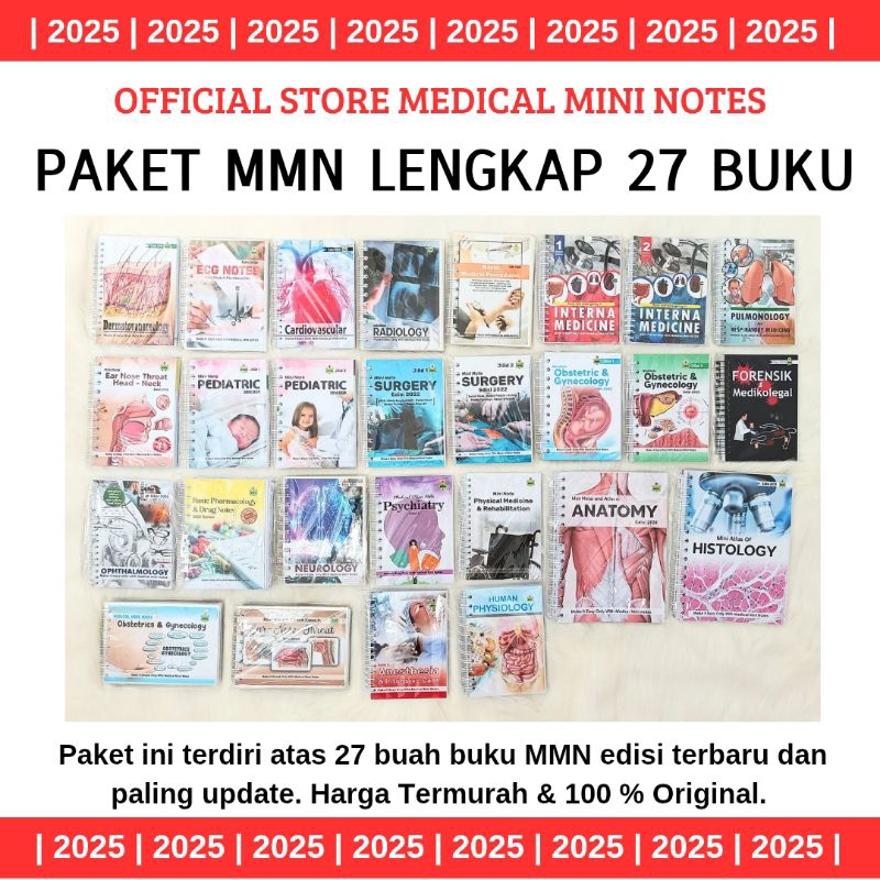 Jual NEW CETAKAN 2025 | ORIGINAL | PAKET 27 buku MMN || 27 buku saku ...