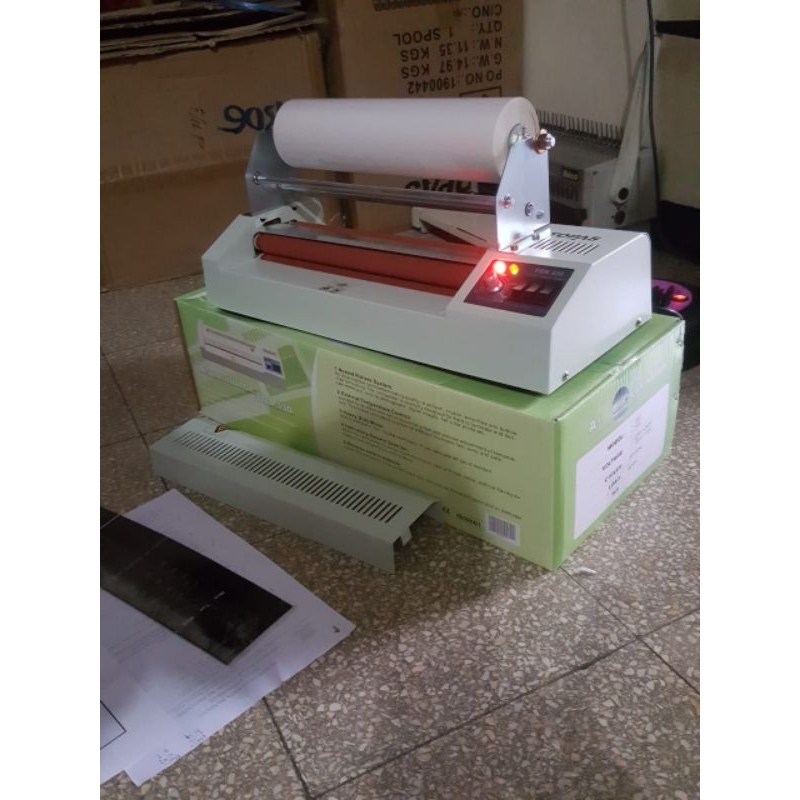 Jual Mesin Laminasi Laminating laminator panas dingin A3+ Modifikasi Modified lamination Machine ...