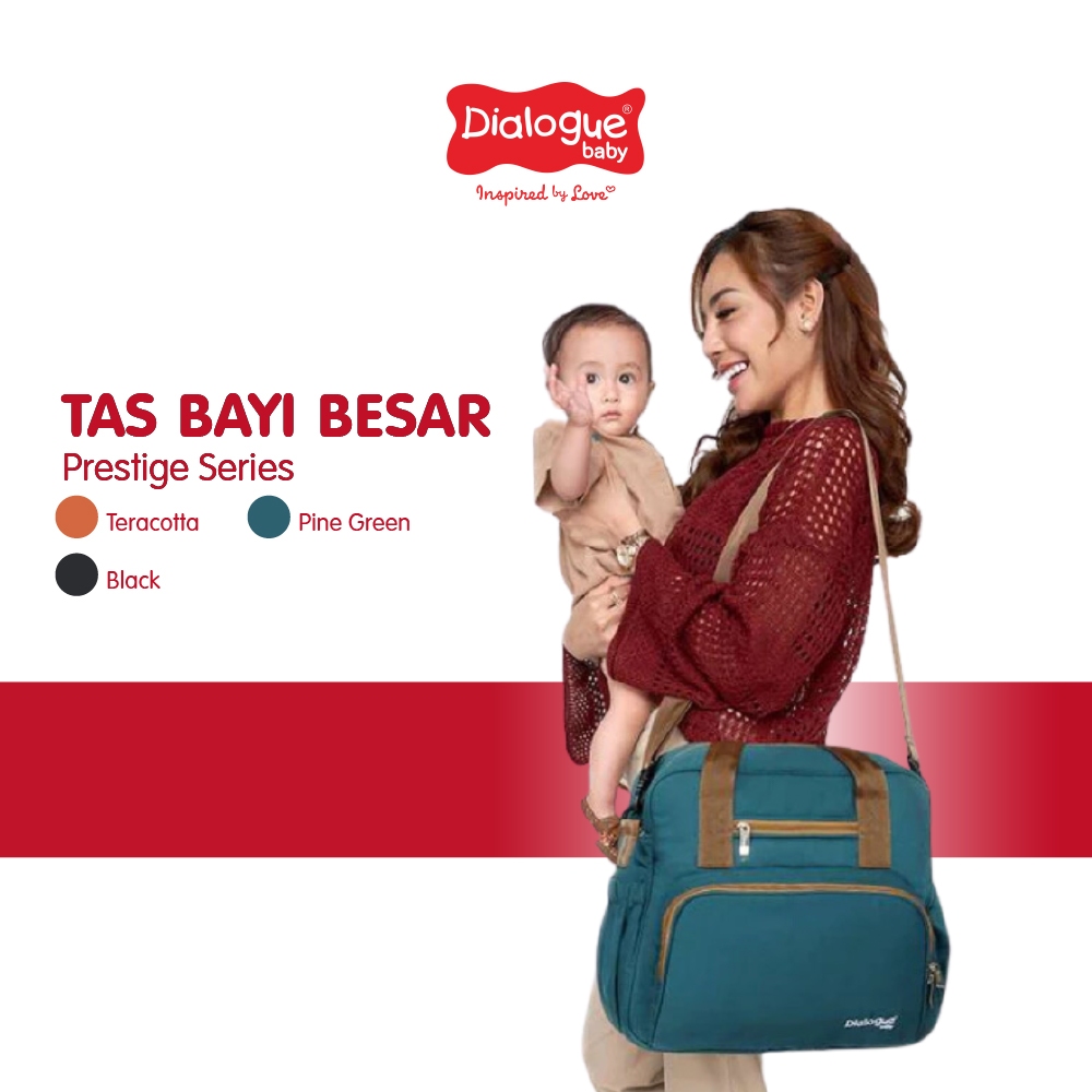 Jual DIALOGUE BABY Tas Bayi Besar 3 In 1 Prestige Series | Shopee Indonesia