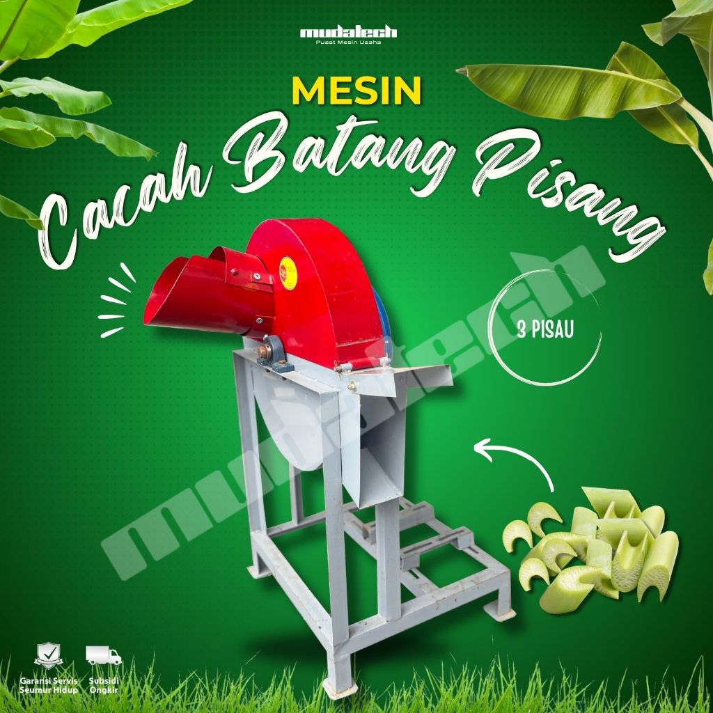 Jual Mesin Cacah Gedebog Pisang Alat Pencacah Batang Debog Pisang ...