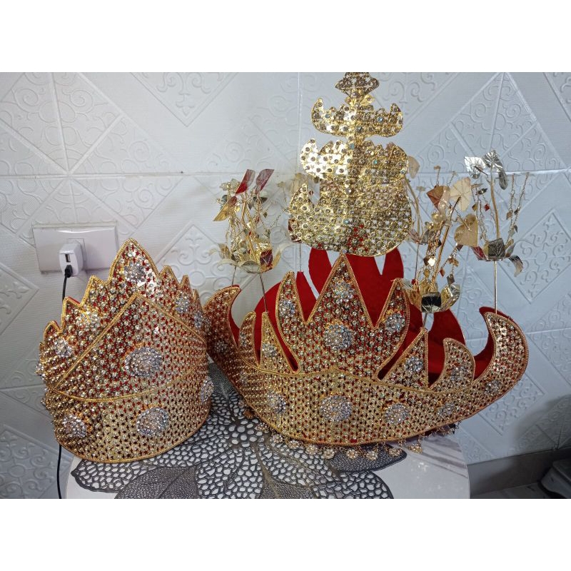 Jual siger Lampung mahkota adat Lampung pepadun premium | Shopee Indonesia