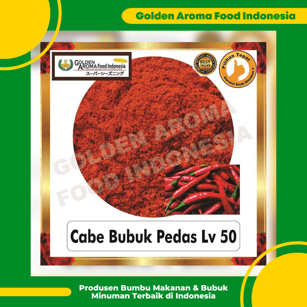 Jual Cabe Bubuk Pedas Dahsyat Level 50, Jual Bubuk Cabe Pedas Dahsyat ...