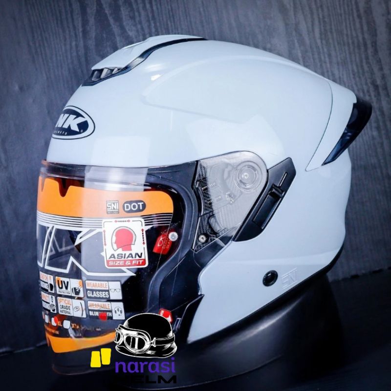 Jual HELM INK TERRA 2 POLOS MODEL GANTENG | Shopee Indonesia