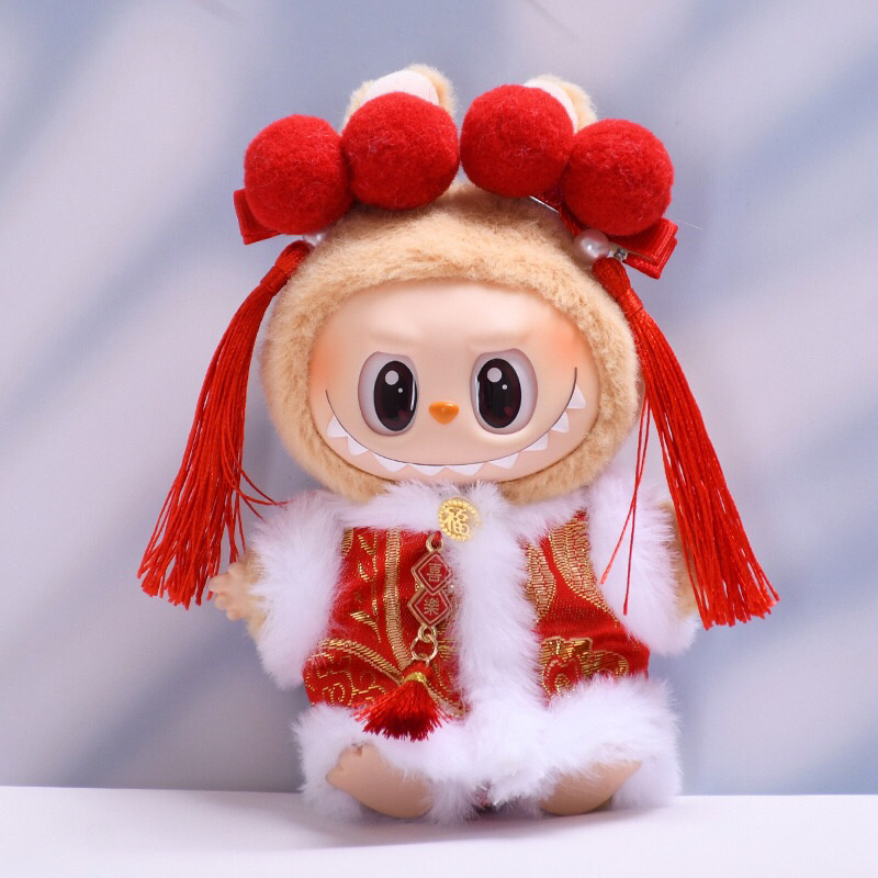 Jual BAJU LABUBU IMLEK/LABUBU CNY/BAJU LABUBU IMLEK TAHUN BARU/ LABUBU ...