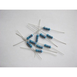 Jual Resistor R 100K Ohm 1/2 Watt 0.5 Watt isi 10 buah | Shopee Indonesia