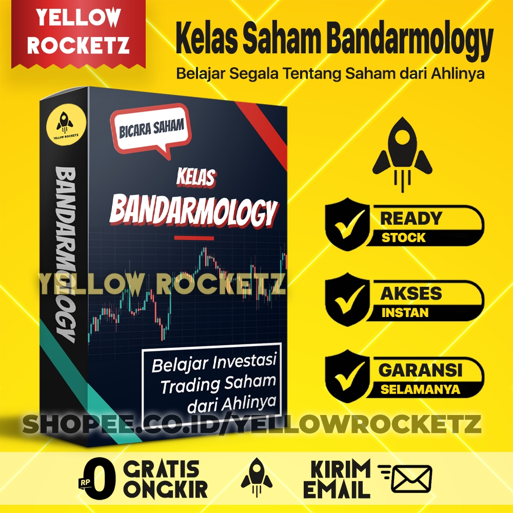 Jual KELAS SAHAM BANDARMOLOGI Kupas Tuntas Segala Hal Bicara Tentang Saham - Profit Mudah dan ...