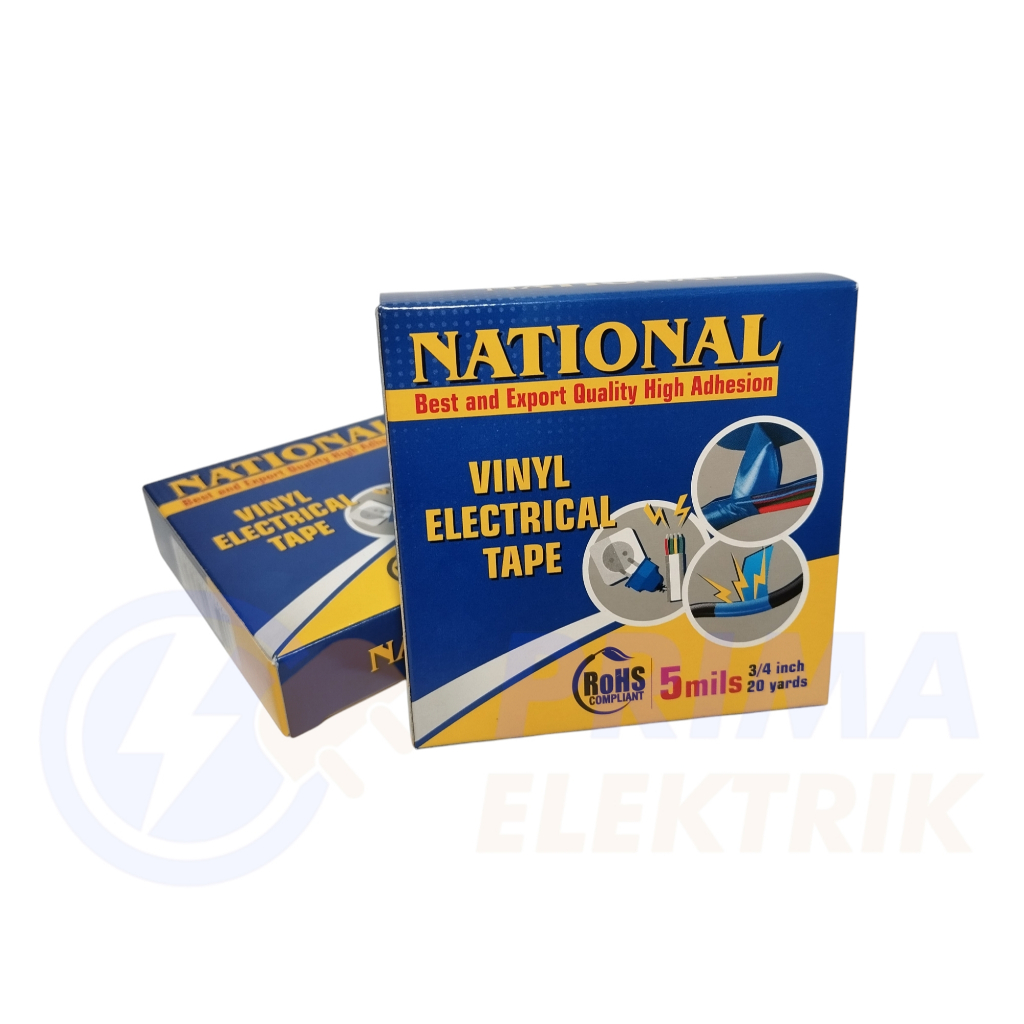 Jual Isolasi Vinyl Hitam National (100% Original) | Shopee Indonesia