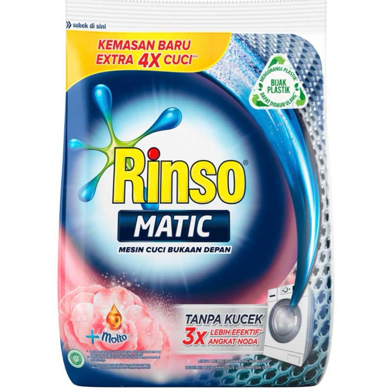 Jual Rinso Matic molto 900g | Shopee Indonesia
