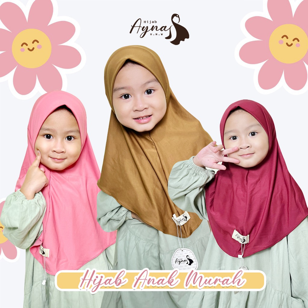 Jual Hijab Anak Murah,Hijab si kecil,Hijab anak adem dan nyaman,hijab ...