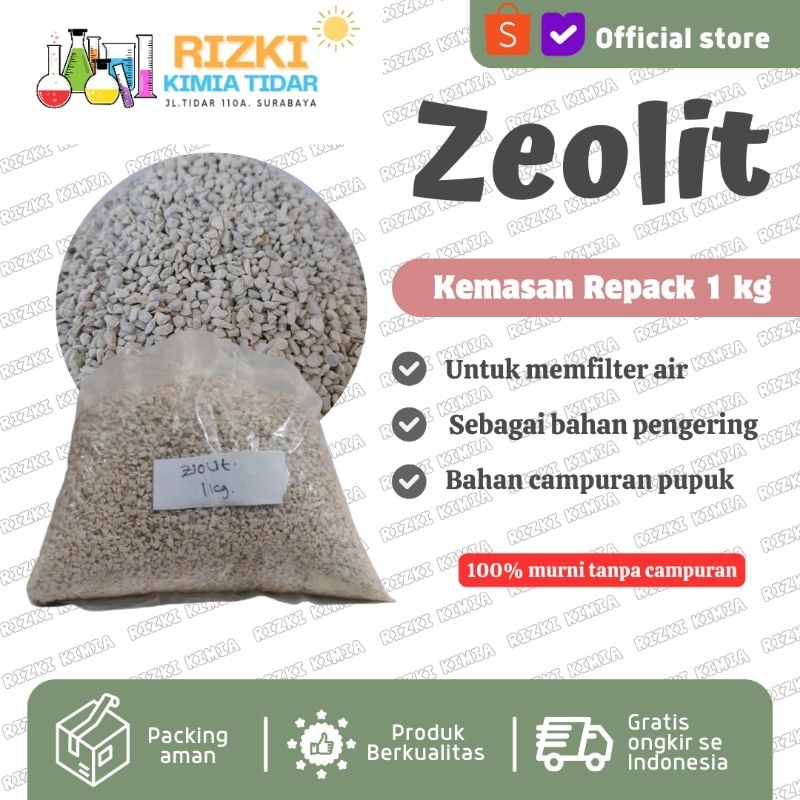 Jual Batu Zeolit Filter Air Penjernih Air 1kg | Shopee Indonesia