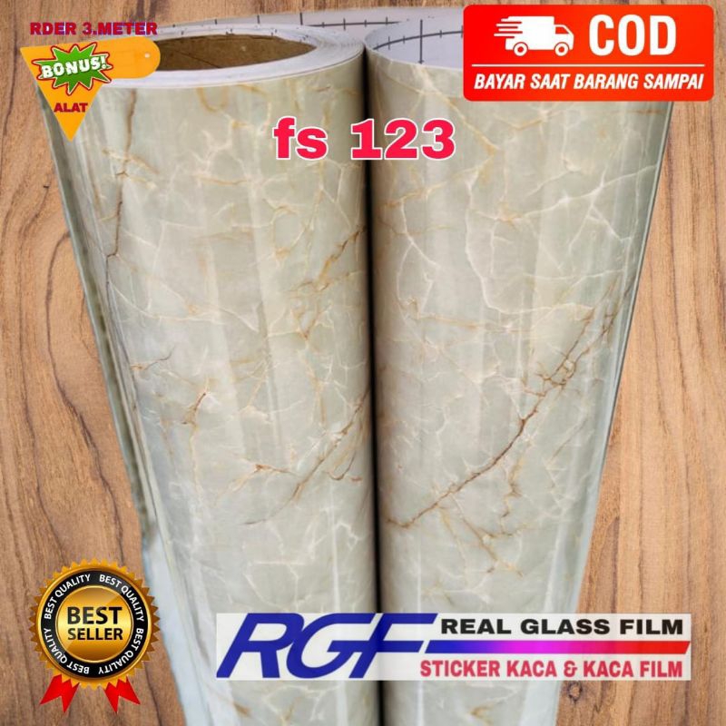 Jual wallpaper stiker meja kayu triplek pvc marmer dapur dinding lantai ...