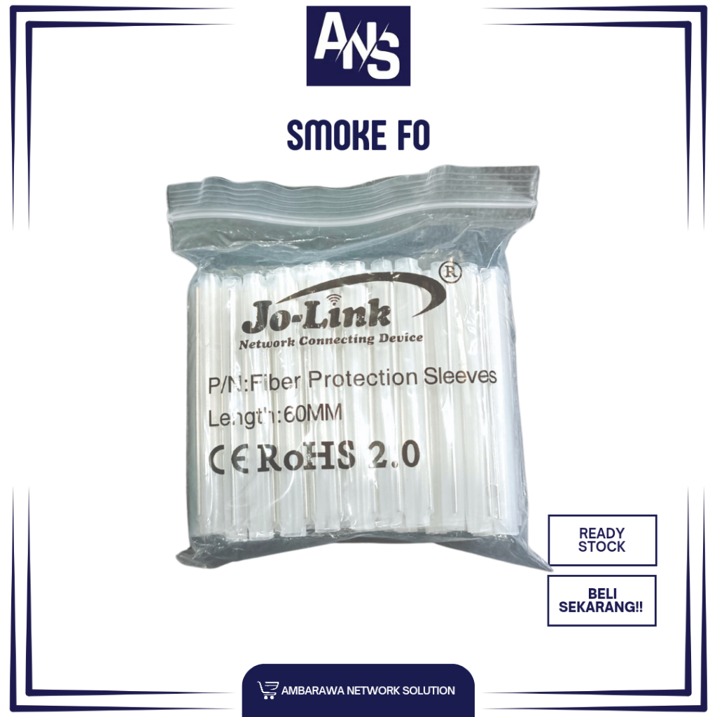 Jual Smoke FO protector dropcore fiber optik 2 kawat isi 50pcs 100pcs ...