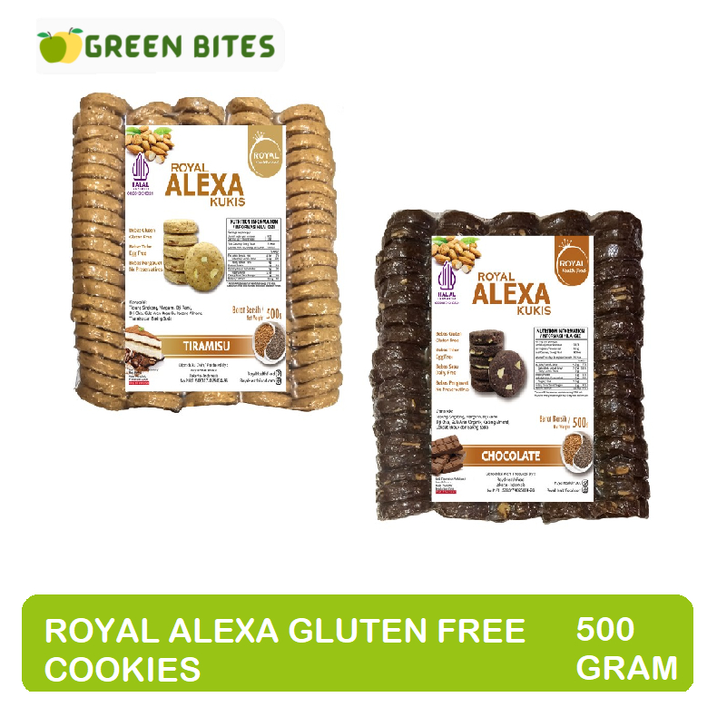Jual Royal Alexa Cookies Kukis Gluten Free 500 Gram | Shopee Indonesia