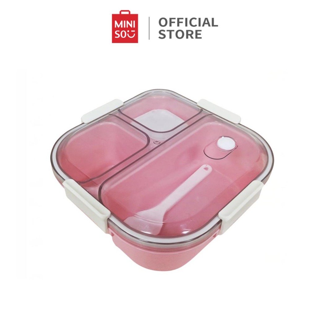 Jual Miniso X Pure Color Series 1.2L Tempat Makan Lunch box Kotak Makan ...