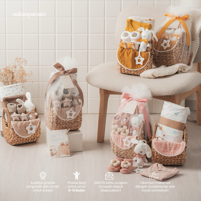 Jual Mini Baby Gift Set | Hadiah Kelahiran Bayi | Hampers Newborn Baby ...