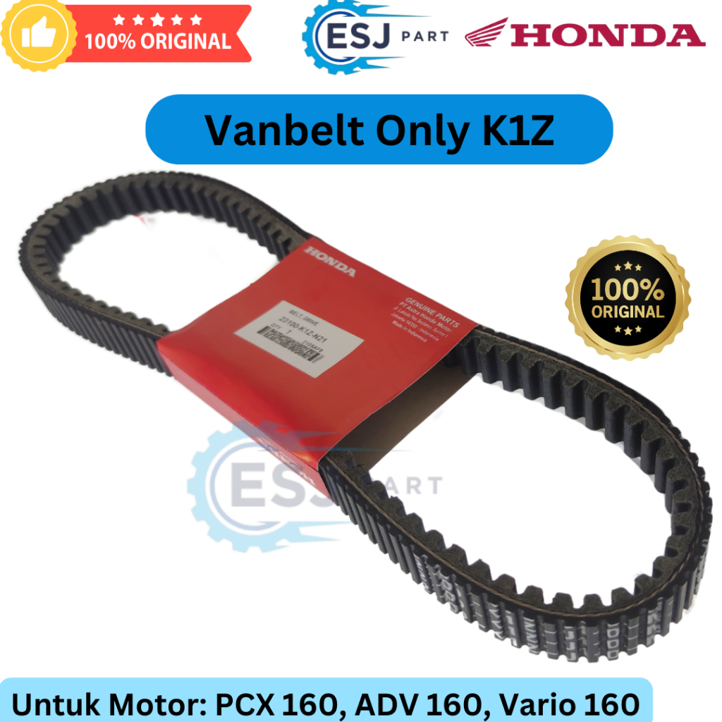 Jual VANBELT ONLY KODE-K1Z ASLI V-BELT ORIGINAL MOTOR PCX 160/ADV 160/VARIO 160 PRESISI KUALITAS ...