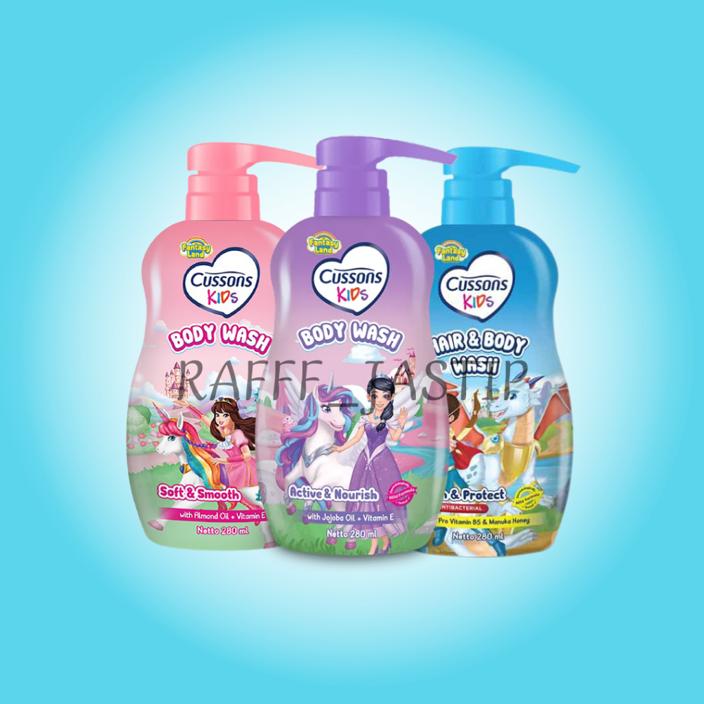 Jual CUSSONS KIDS BODY WASH 280 ML | Shopee Indonesia