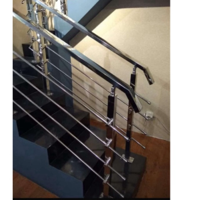 Jual Railing Hollo Minimalis / Tiang Stainless Minimalis | Shopee Indonesia