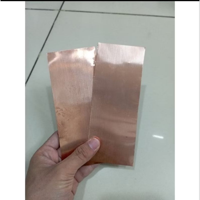 Jual plat tembaga potongan 0.1mm x 300mm x 300mm | Shopee Indonesia