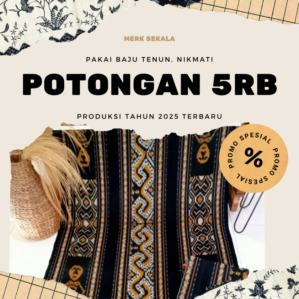 Jual Kain Tenun Troso Motif Tradisional – Elegan untuk Acara Resmi ...