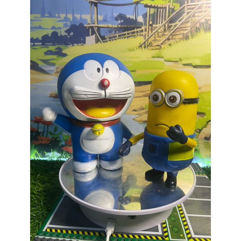 Jual 1 Set Mainan Figure Doraemon dan Minion Ukuran Gede- Jual Murah ...