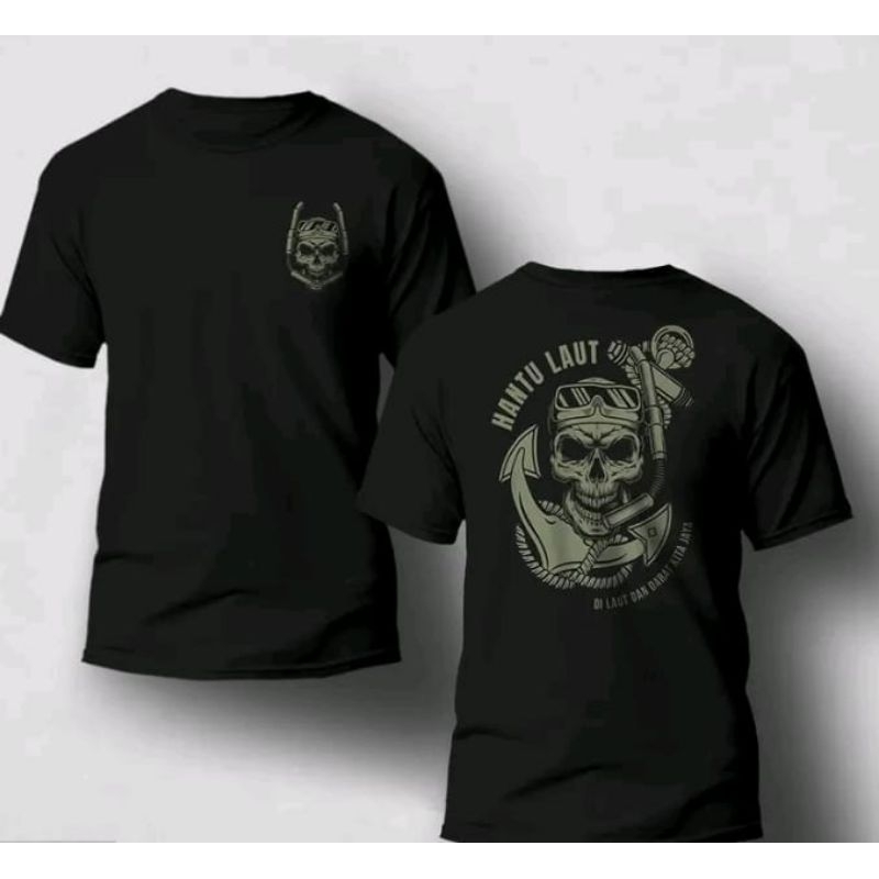 Jual KAOS HANTU LAUT CORAK TENGKORAK DI LAUT DAN DARAT KITA JAYA ...
