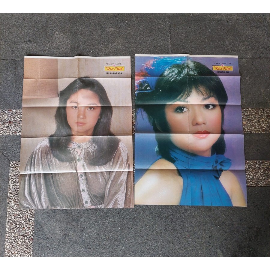 Jual poster kertas ria film 2 lembar hung pao pao lin ching hsia | Shopee Indonesia