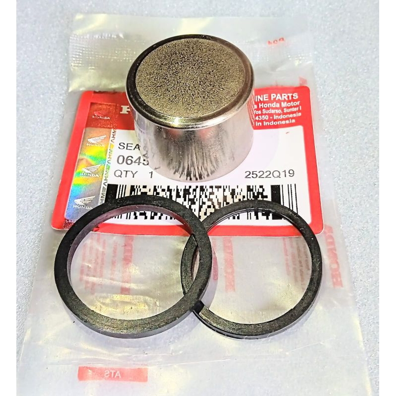 Jual piston + sil rem cakram kaliper depan honda beat. beat f1.spacy.vario 125 f1.revo absolute ...
