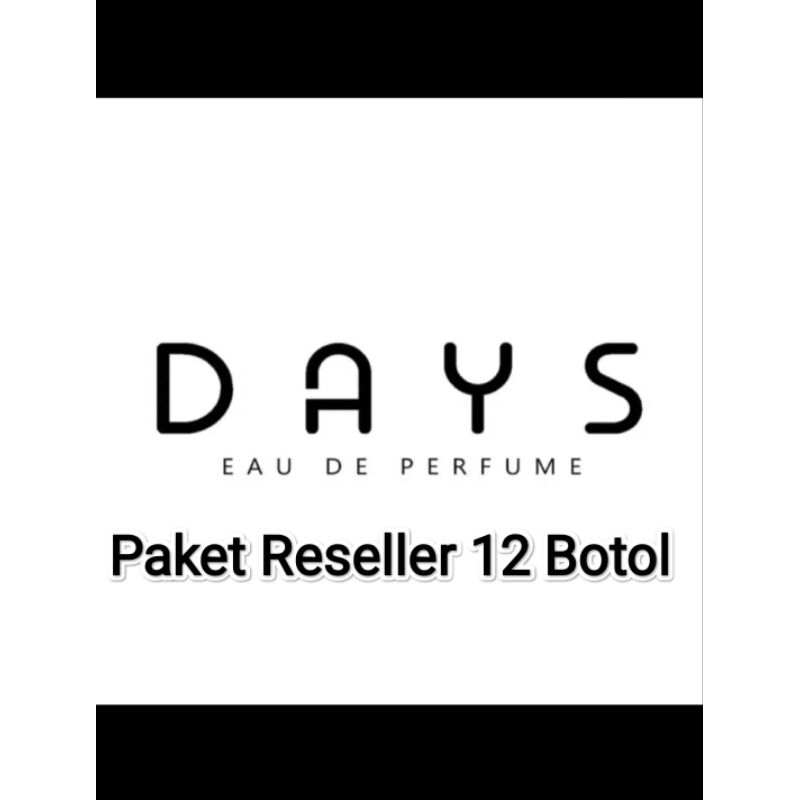 Jual Paket Reseller DAYS Parfum 12btl ( Varian Melalui Chat ) | Shopee ...