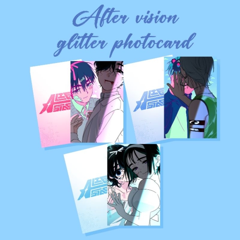 Jual After vision Alnst glitter photocard(unofficial) | Shopee Indonesia