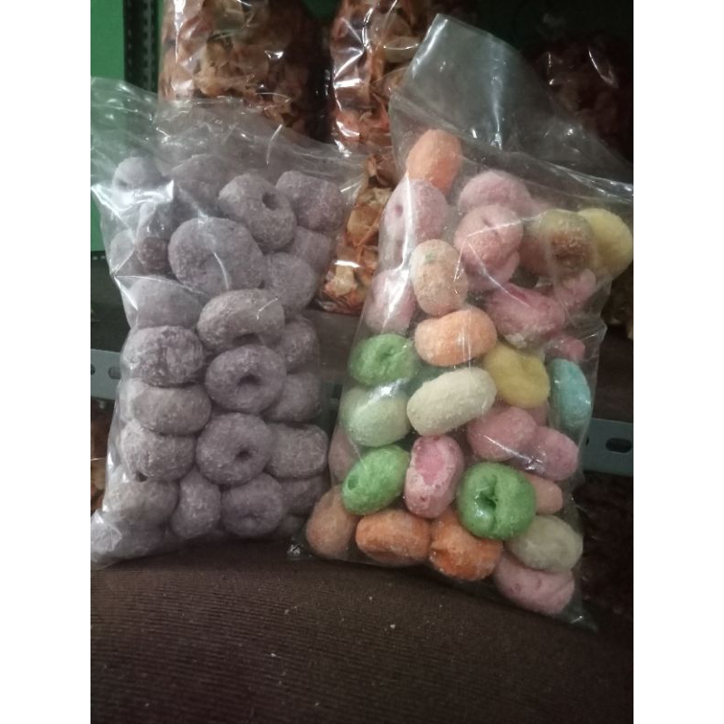 Jual Donat Kering Getas Manis warna | Shopee Indonesia