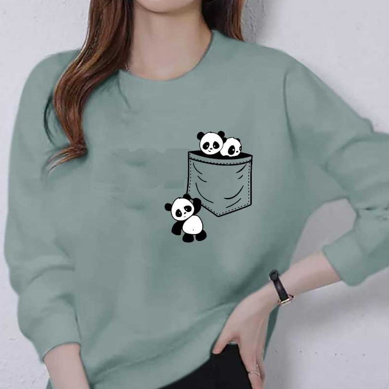 Jual COLLECTION COOLS - BAJU VIRAL PANDA GIRL LONG SLEEVE KEREN WANITA ...