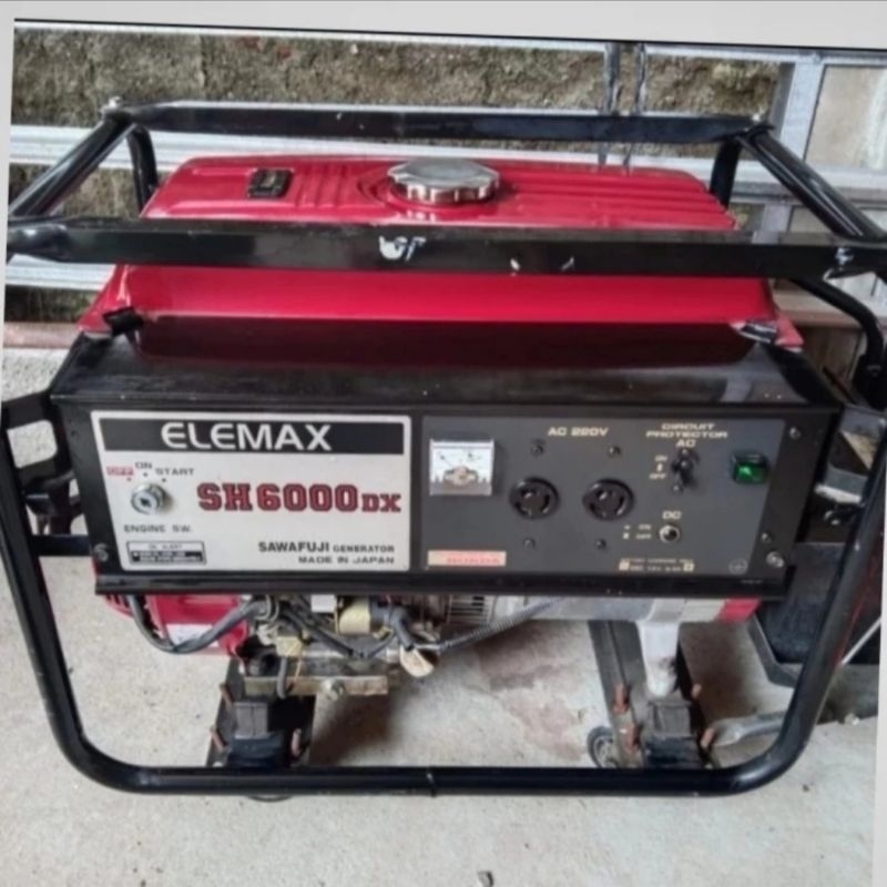 Jual Genset Honda Elemax SH6000DX 5500 Watt Starter Original | Shopee Indonesia