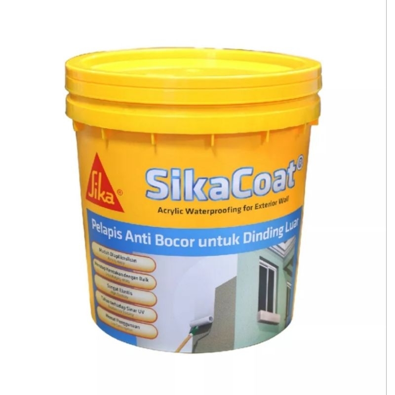 Jual Pelapis anti bocor SikaCoat plus 4kg | Shopee Indonesia