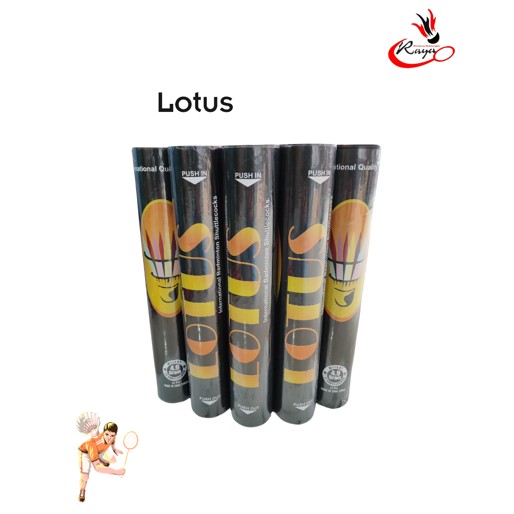 Jual Shuttlecock Badminton - Lotus Original | Shopee Indonesia