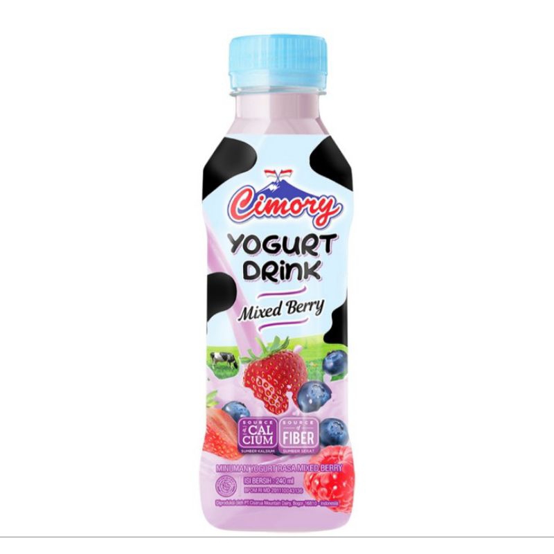 Jual Cimory Minuman Yogurt Mixed Berry 240 ml | Shopee Indonesia