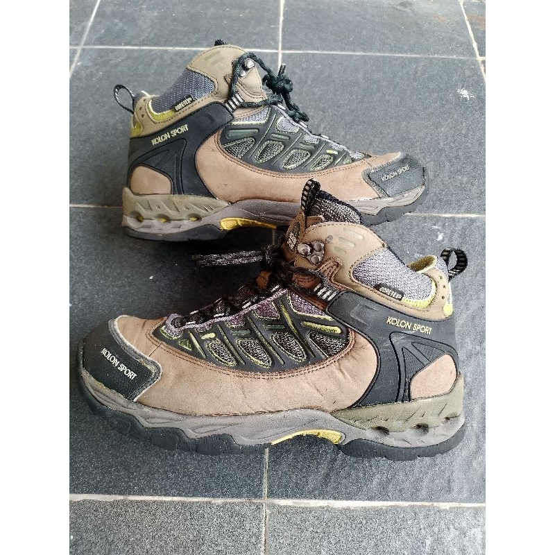 Jual sepatu outdoor Kolon Sports goretex mid heel size 43 s3c0nd ...